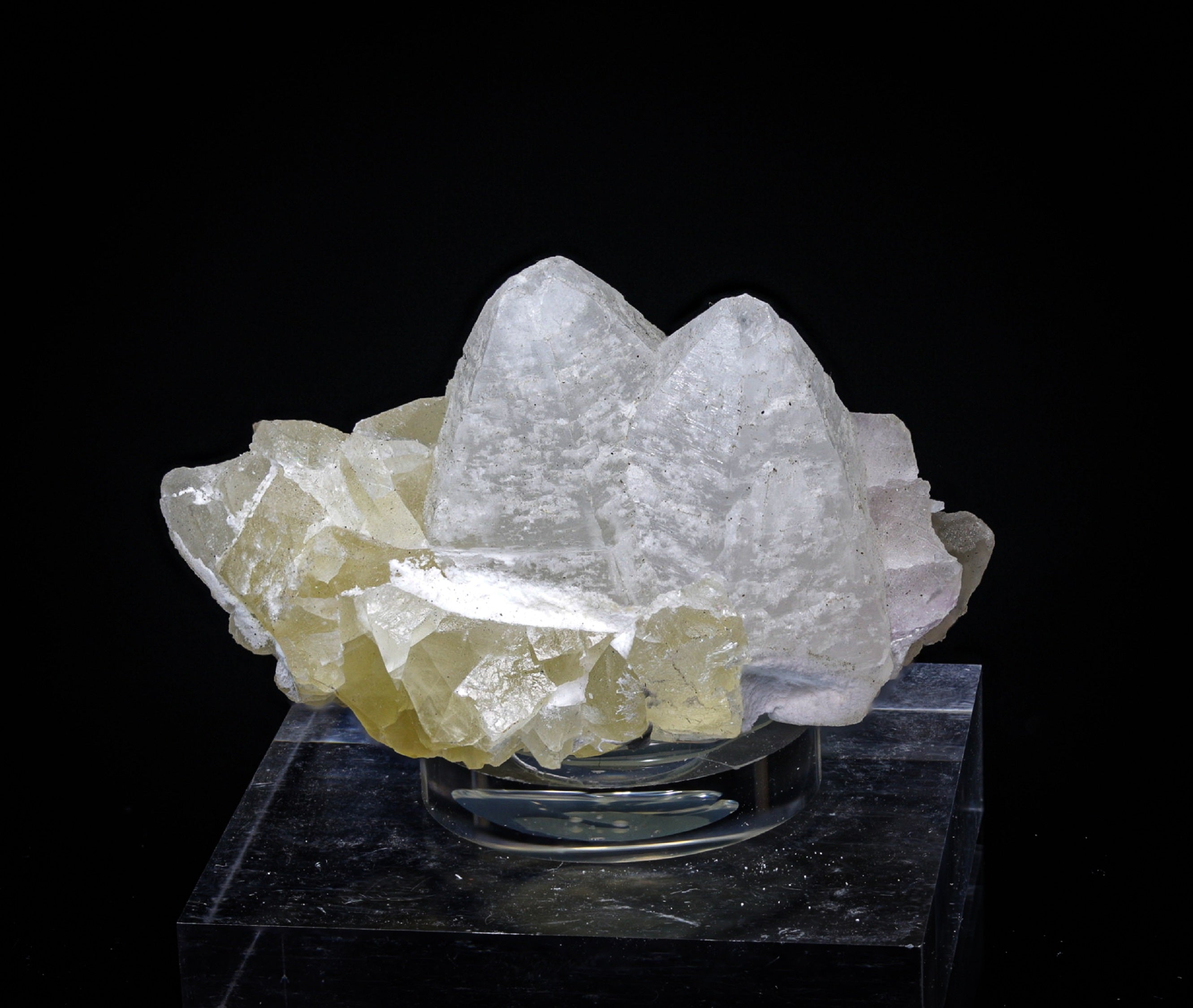 Witherit & Fluorit, Minerva #1 Mine, Cave In Rock District, Illinois ...