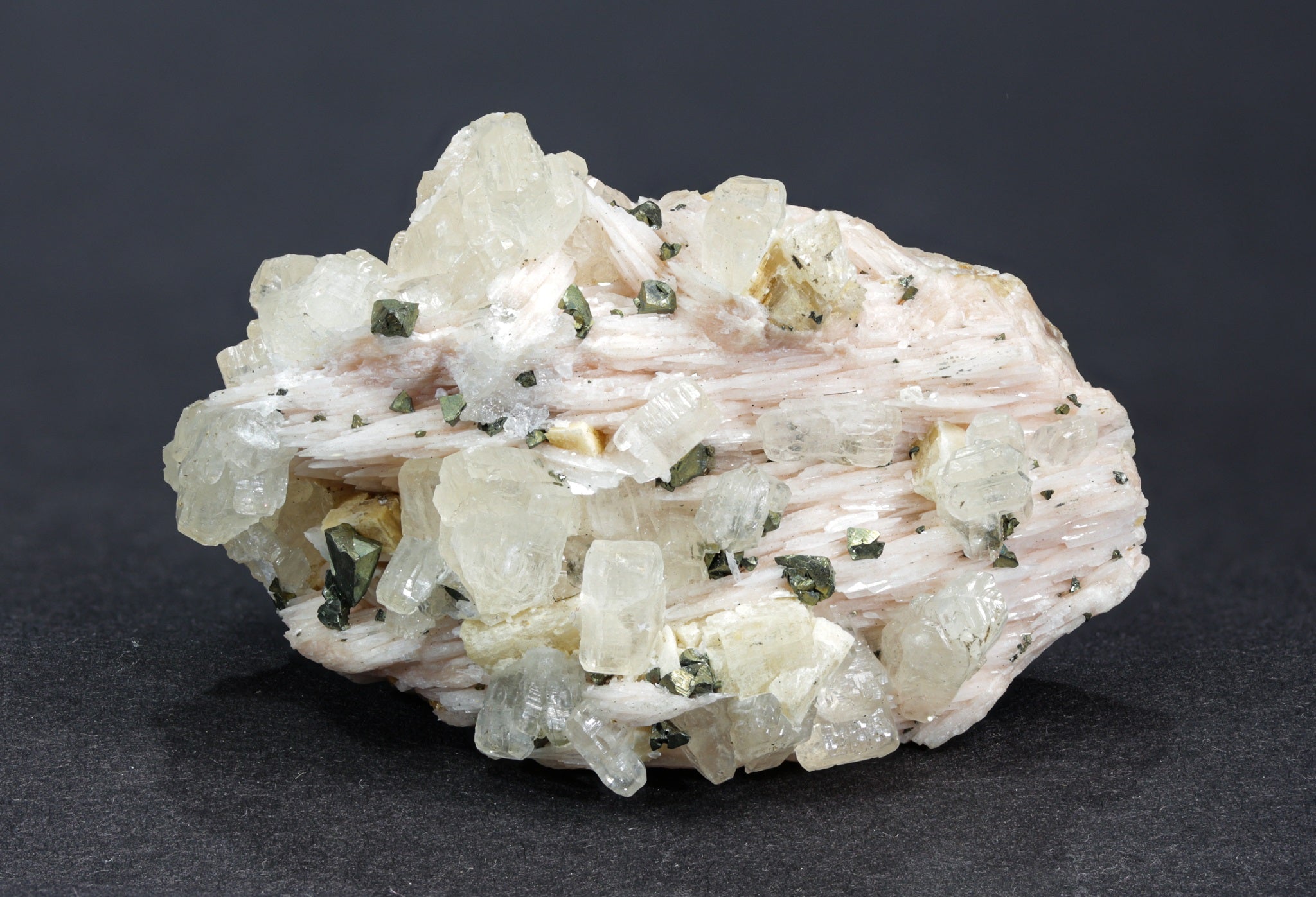 Baryt & Chalkopyrit von Dreislar – Meilen-Stein